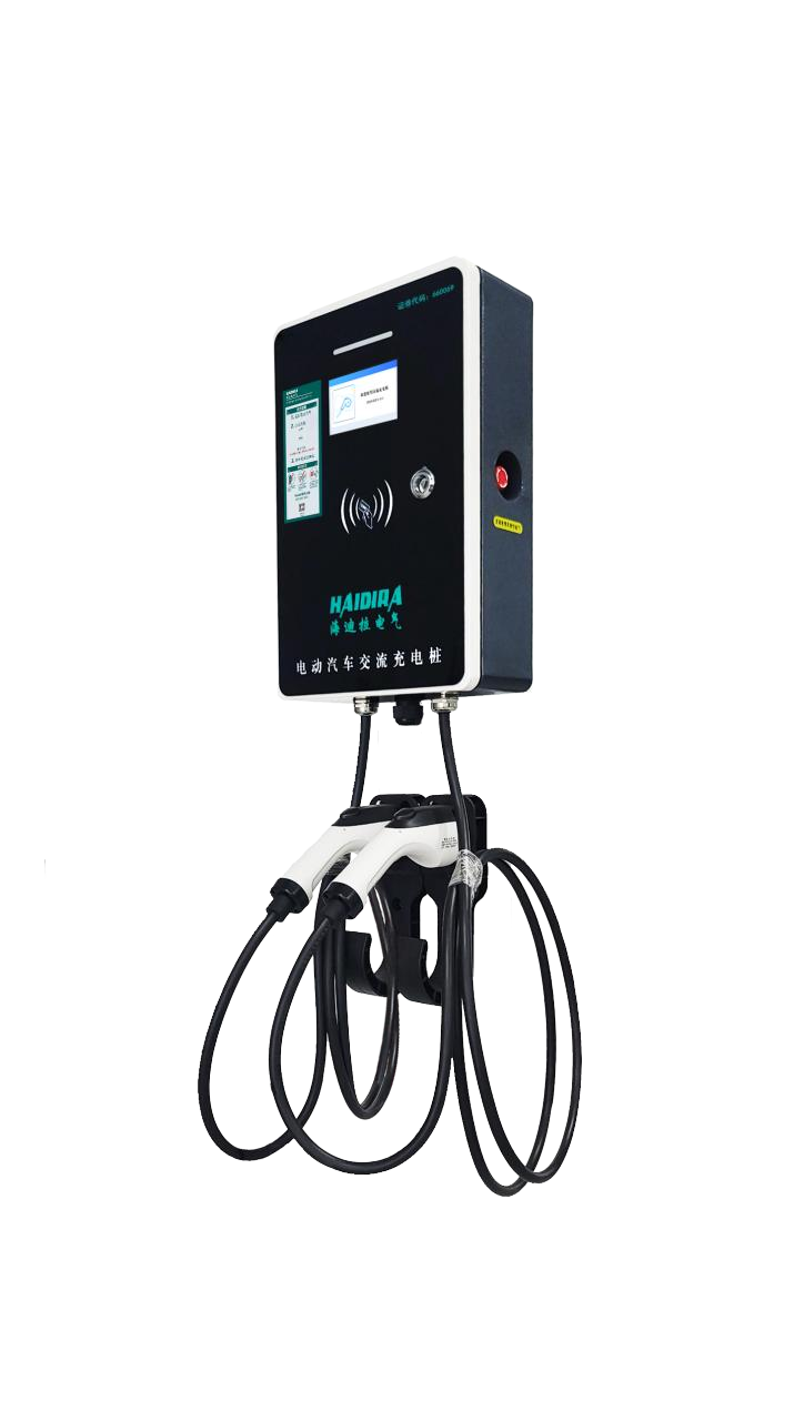 14KW floor type AC double-port charging pile HDRCDZ-B-32A-7KW-2 - Product - Wedo